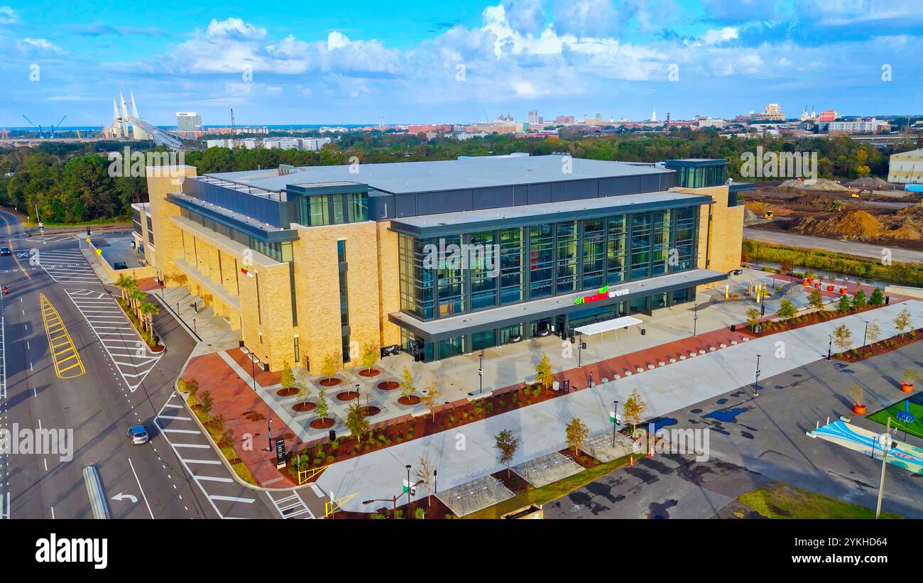 Enmarket Arena in Savannah Georgia - SAVANNAH, GEORGIA - OCTOBER 28 ...