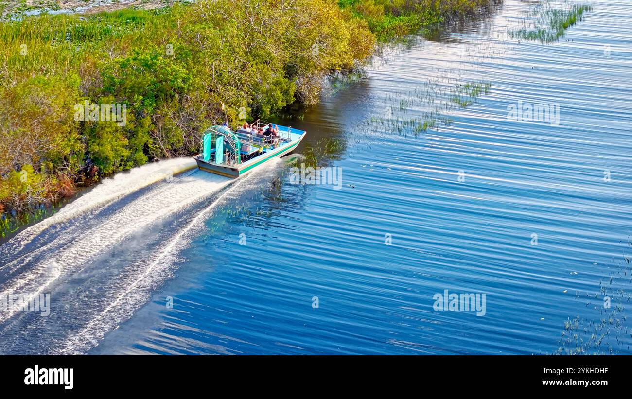 Airboat tour ride in hi-res stock photography and images - Alamy