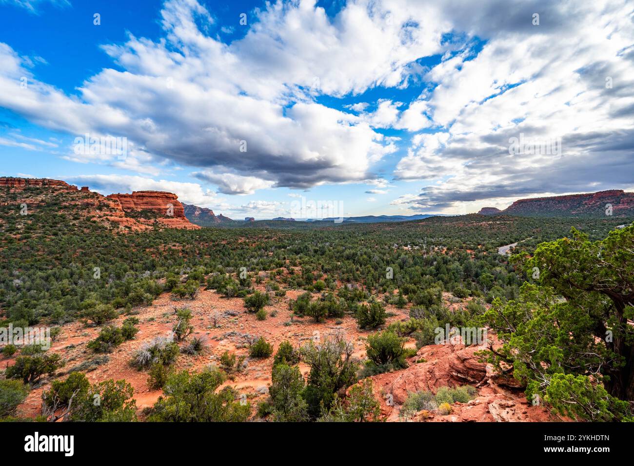 Red Rock State Park area in Coconino National Forest near Sedona ...