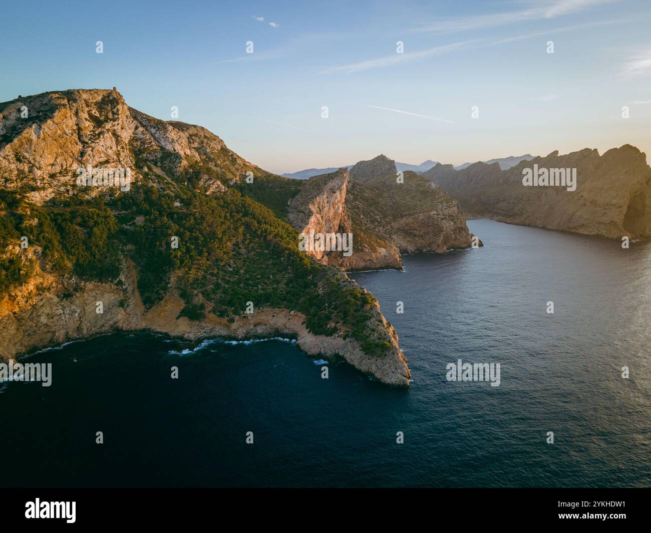 Aerial view of luxury beach in Mallorca Stock Photo - Alamy