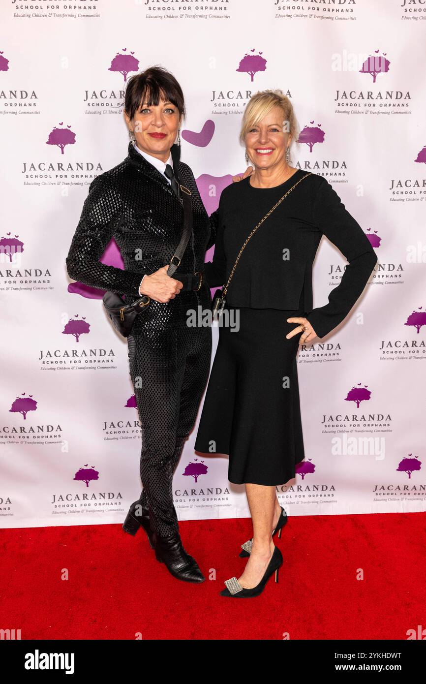 Los Angeles, USA. 17th Nov, 2024. Comedian Christine Peake with Gina ...