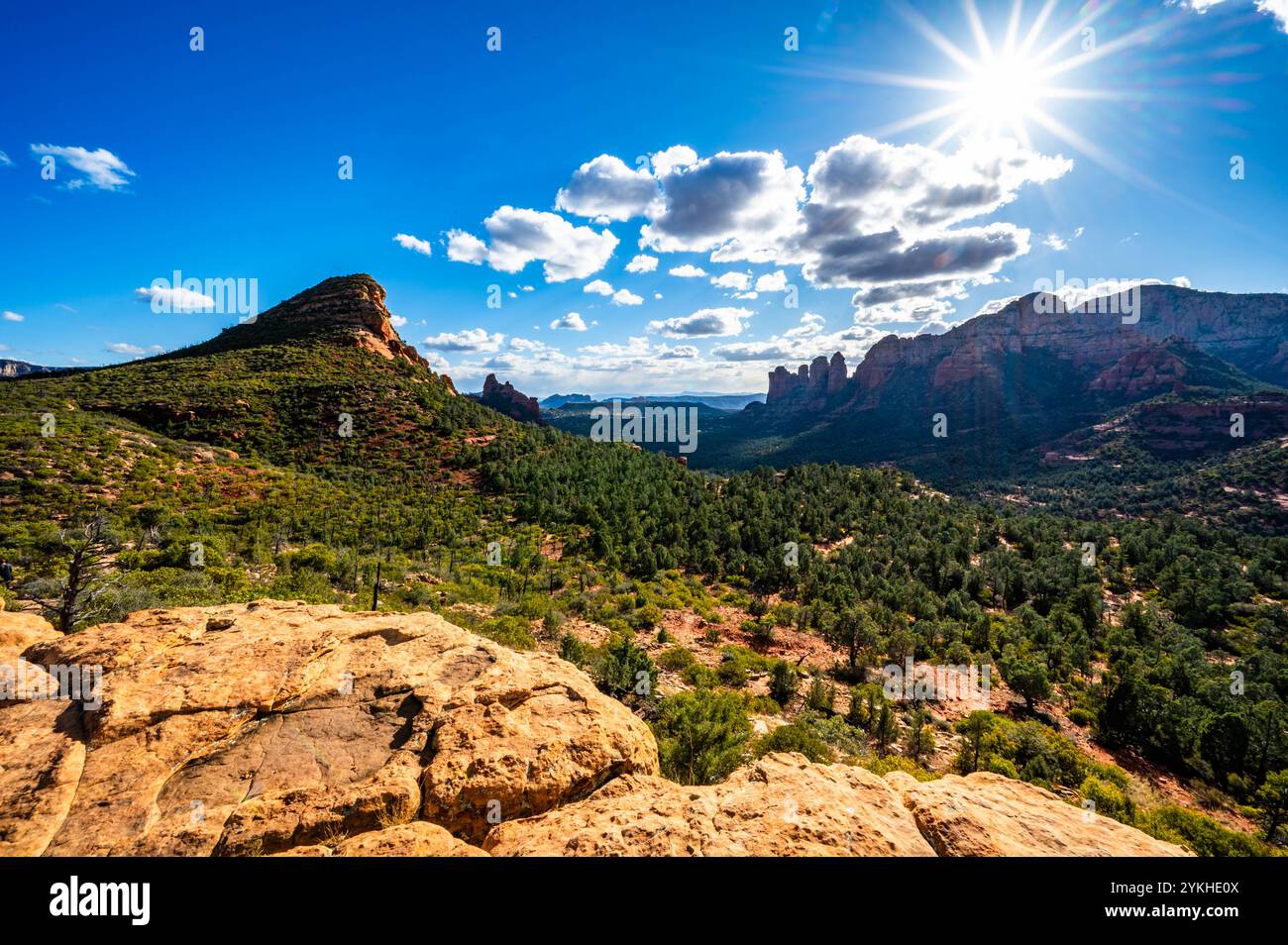 Red Rock State Park area in Coconino National Forest near Sedona ...