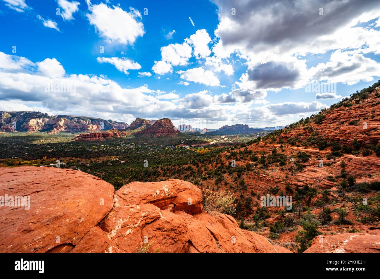 Red Rock State Park area in Coconino National Forest near Sedona ...