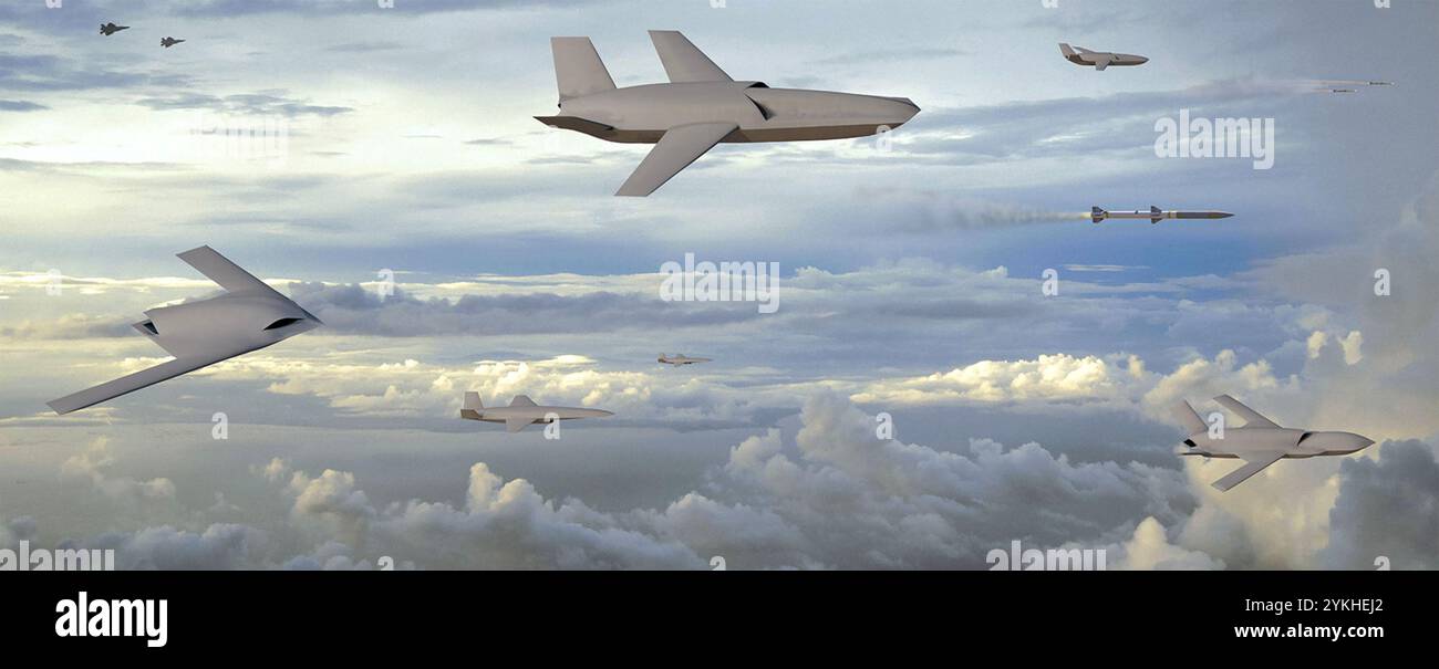 GENERAL ATOMICS Gambit family of drones. Image: General Atomics Stock ...