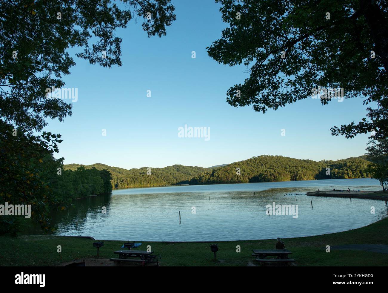 The Ocoee River at Mac Point in the Cherokee National Forest, TN ...