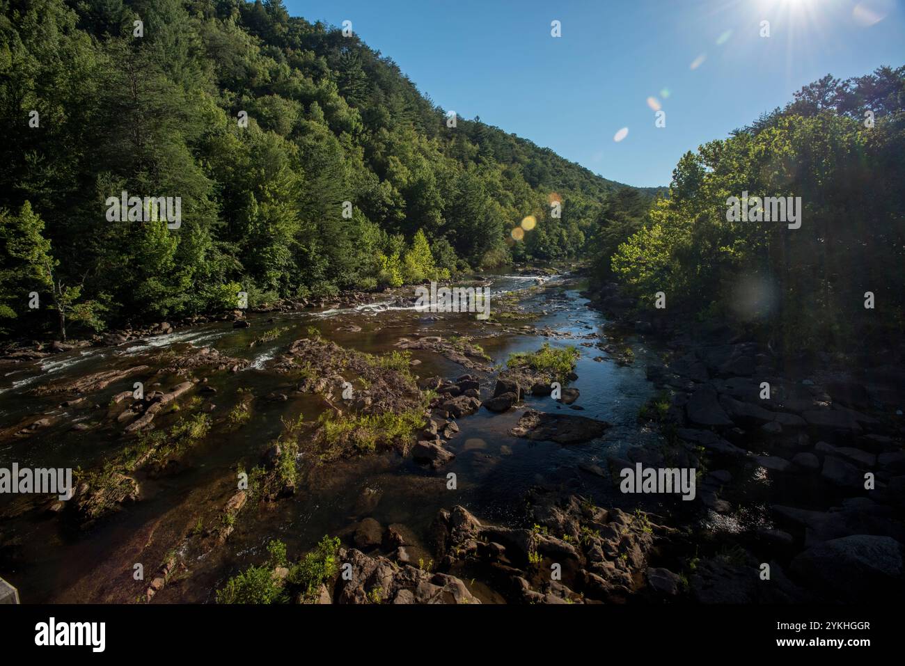 The Ocoee river in the Cherokee National Forest, TN. (USDA Photo by ...