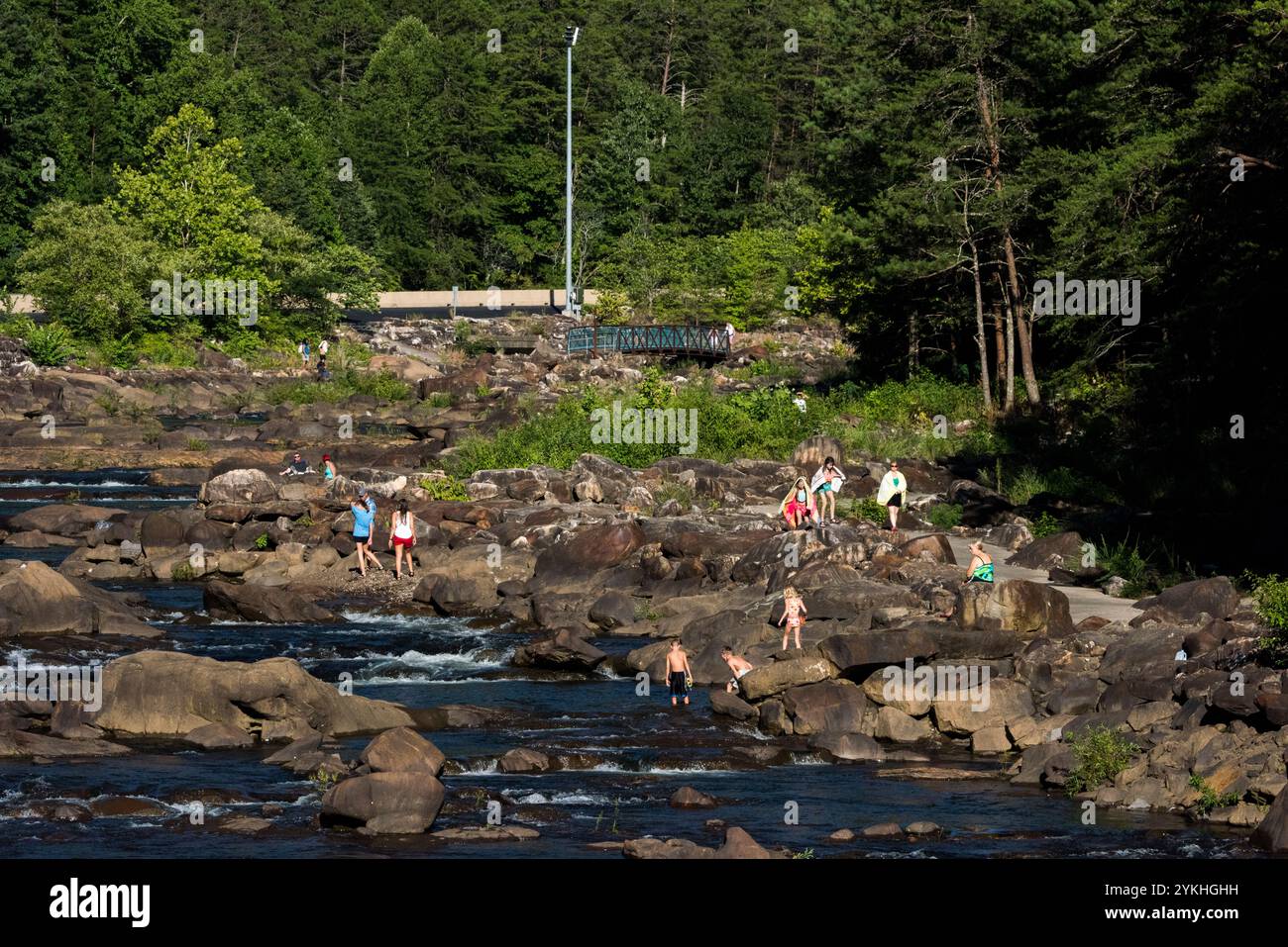 The Ocoee river in the Cherokee National Forest, TN. (USDA Photo by ...