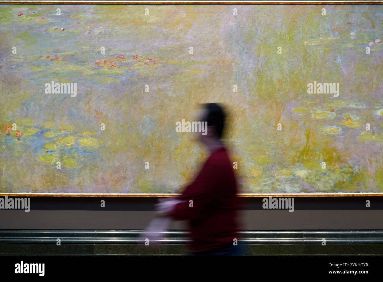 The National Gallery, London Claude Monet, Water-Lillies Stock Photo ...