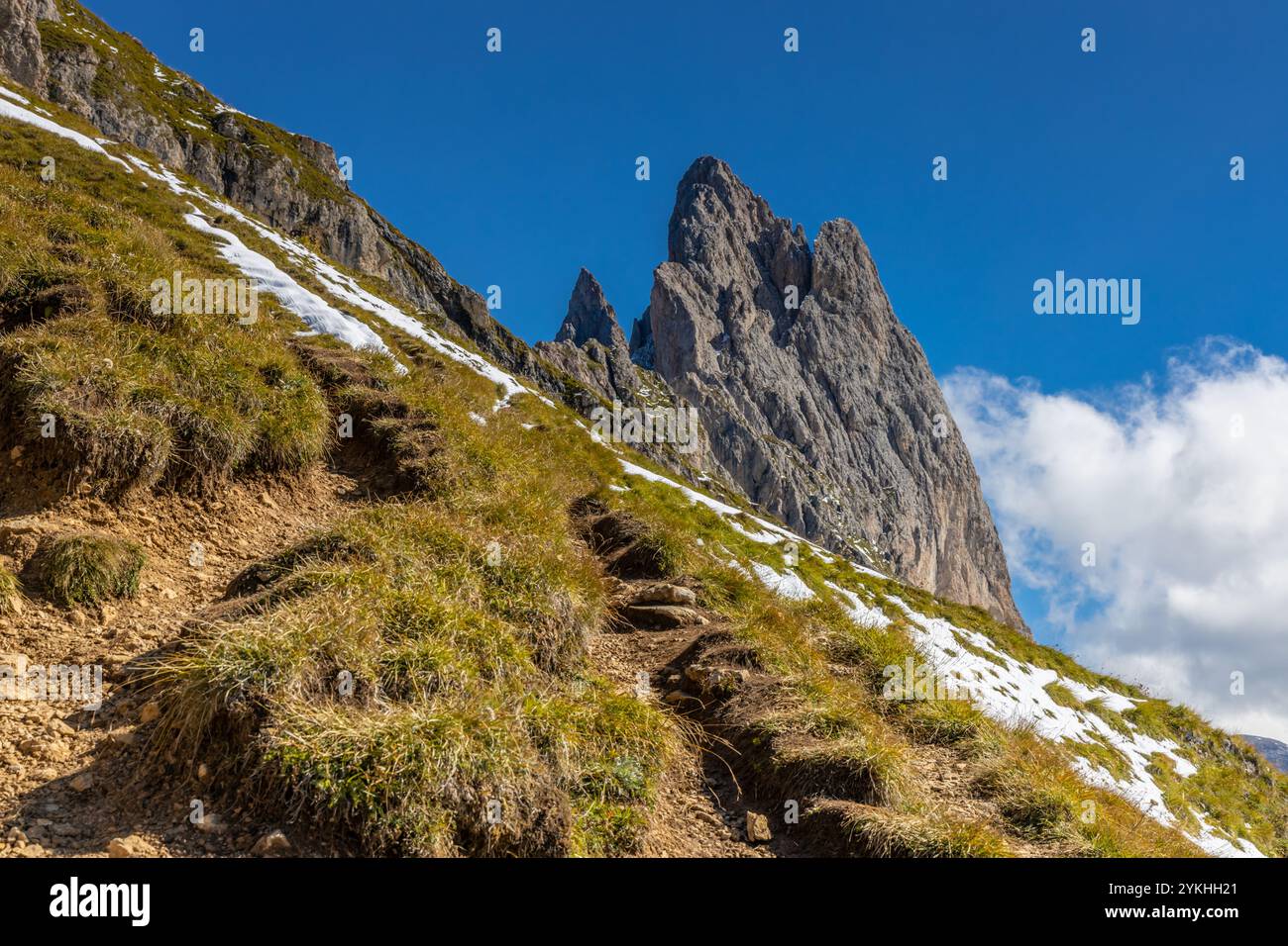 Seceda Mountain in the Dolomiti Alps is a prime photography location ...