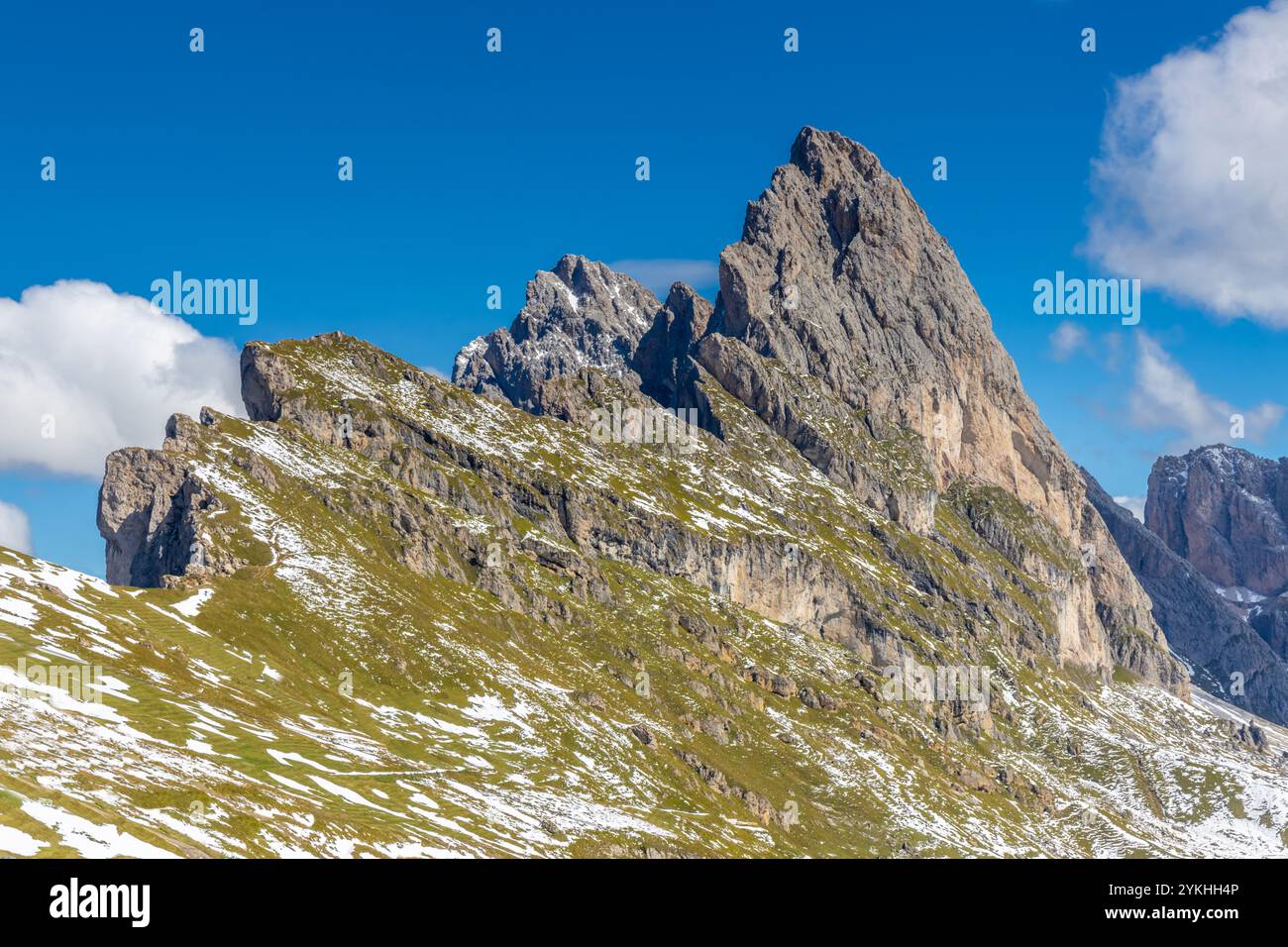 Seceda Mountain in the Dolomiti Alps is a prime photography location ...