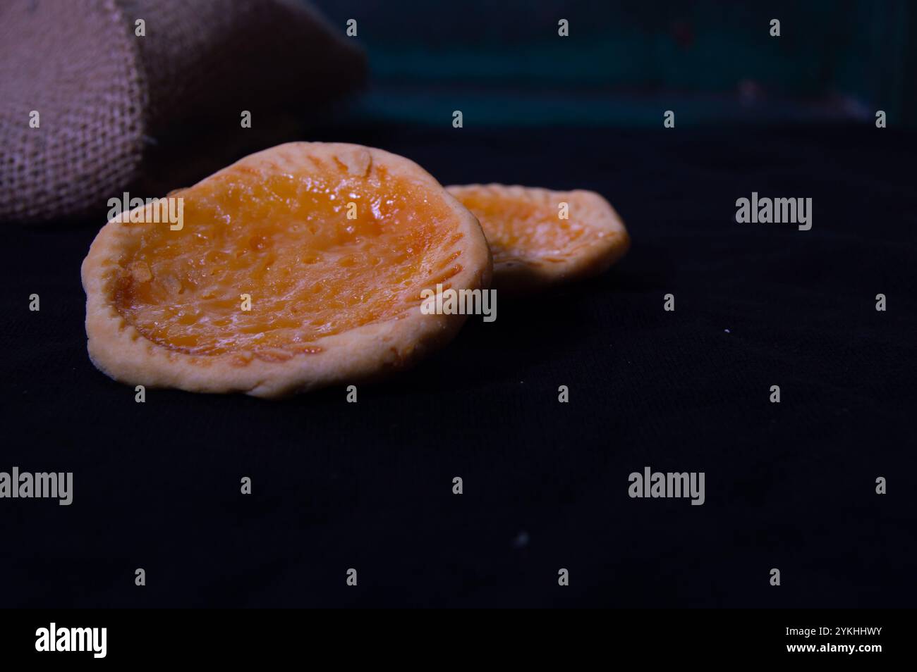 Pie Susu or custard tarts is popular snack from Bali, Indonesia. Made ...