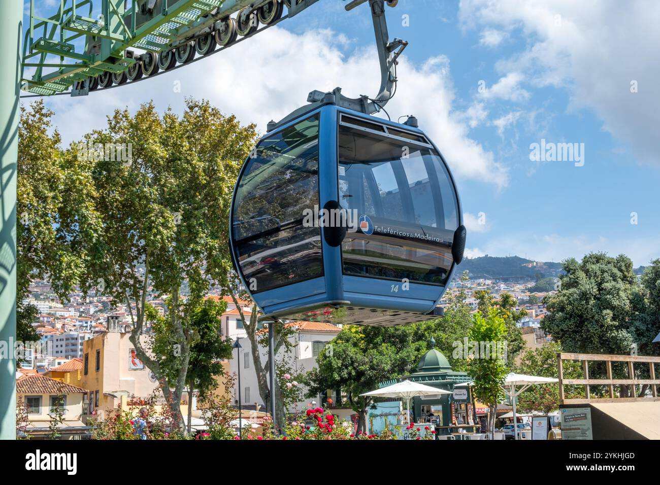 Cable car ride in funchal hi-res stock photography and images - Alamy