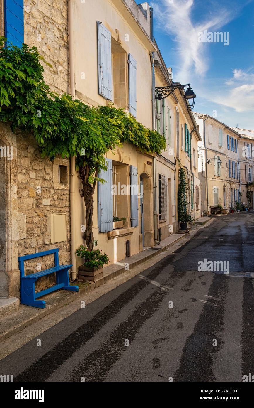 Street scenes in the French city of Arles, a city on the Rhone River in ...