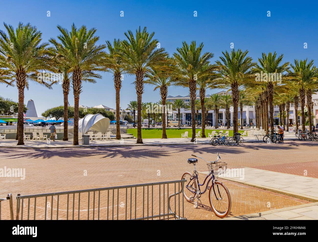 common area in seaside, florida Stock Photo - Alamy