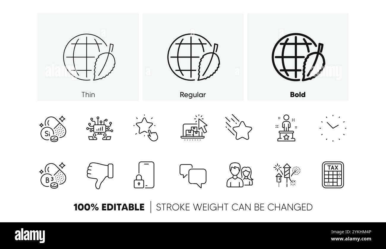Online storage, Success and Dislike hand line icons. For web app, printing. Line icons. Vector ...