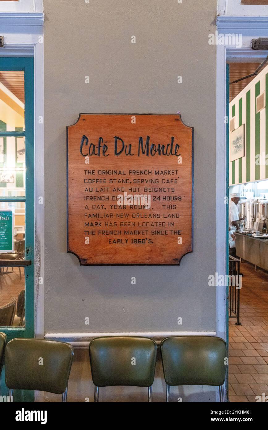 Cafe du monde hi-res stock photography and images - Alamy