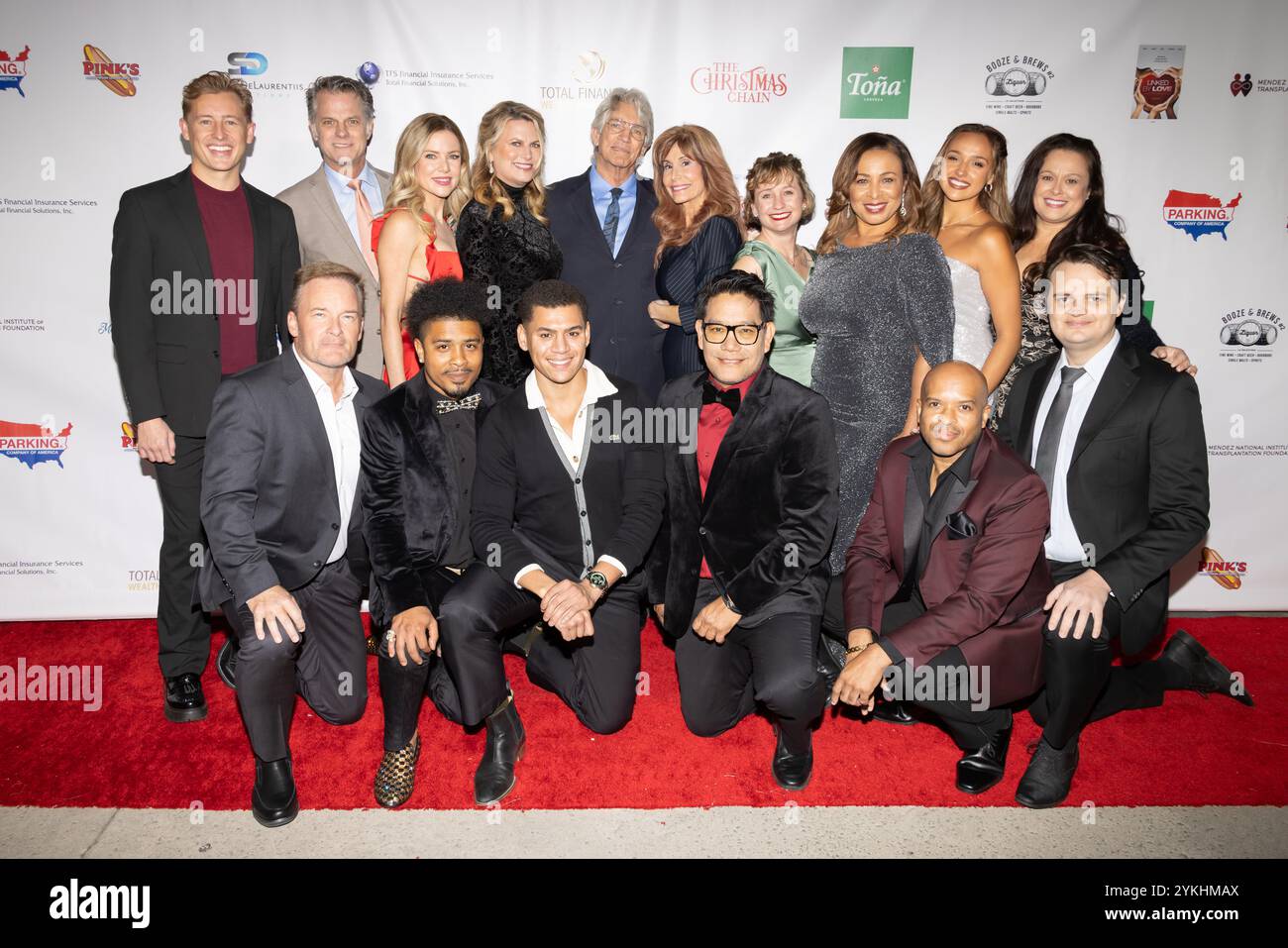 Burbank, CA, USA. 17th November, 2024. (L-R top row) Logan Coffey ...