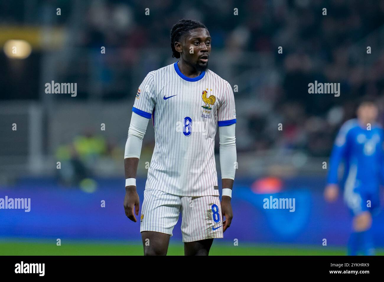 Manu Kone' of France looks on during the UEFA Nations League 2024/25 ...