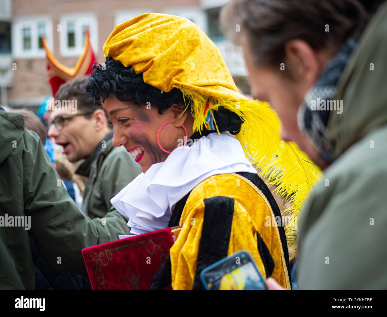 Soot Pete (Dutch: roetveeg piet), at the children's festival of Saint ...
