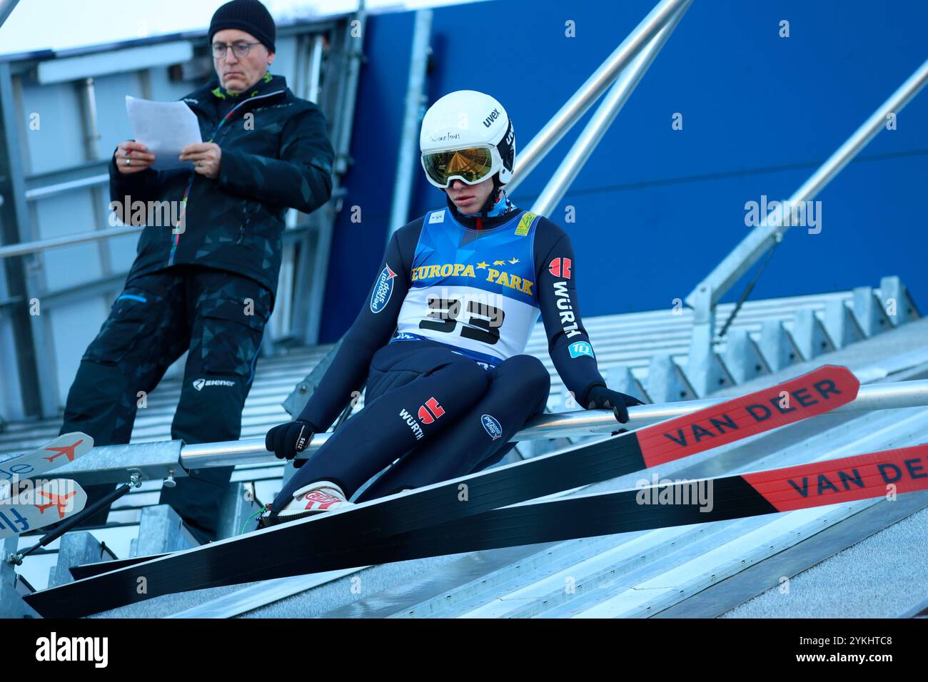 Hinterzarten, Deutschland. 16th Nov, 2024. Julian Hillmer (SC Degenfeld ...