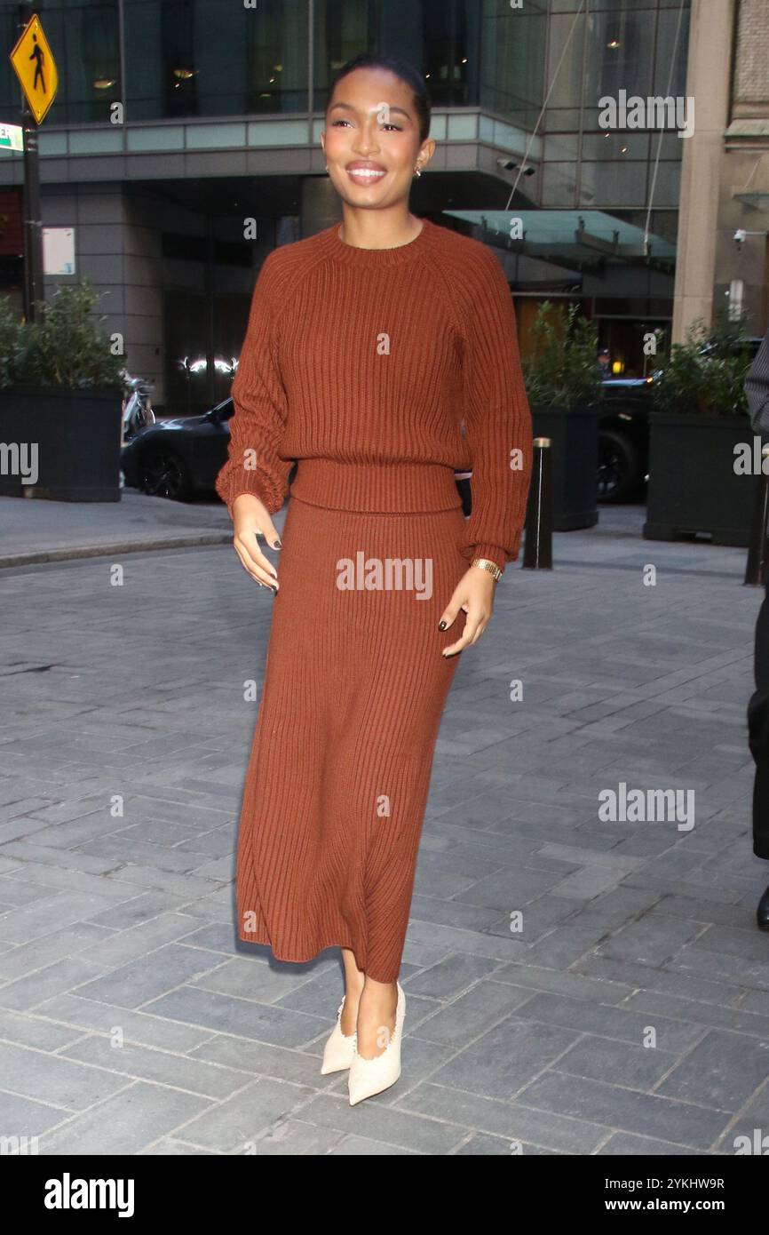 November 18, 2024 Yara Shahidi on Today Show to talk about The Optimist ...