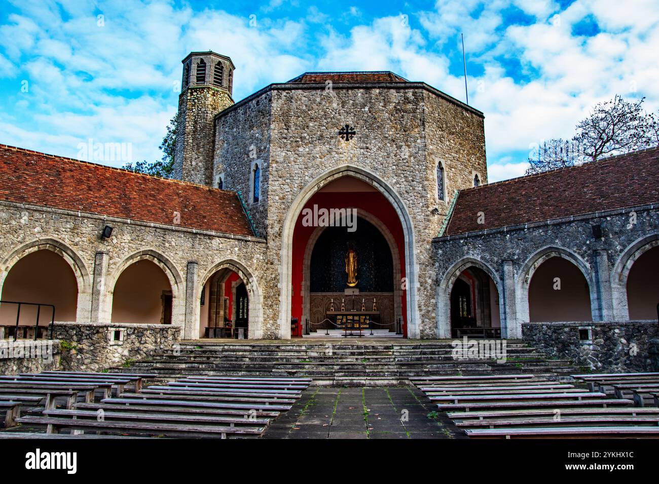 Assumption of Our Lady at The Friars, Aylesford Priory, in Kent Stock ...
