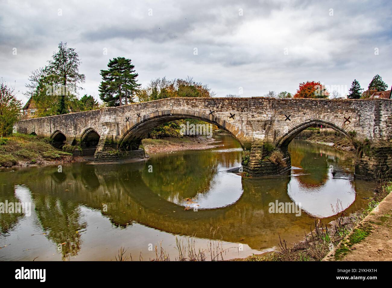 Aylesford Bridge, Kent, England Stock Photo - Alamy