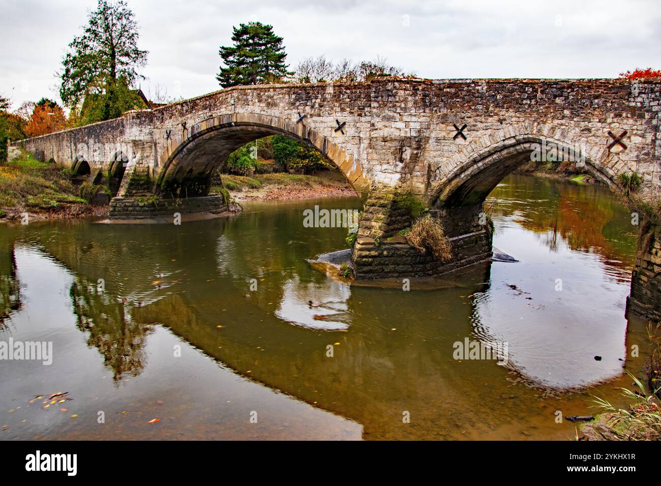 Aylesford Bridge, Kent, England Stock Photo - Alamy