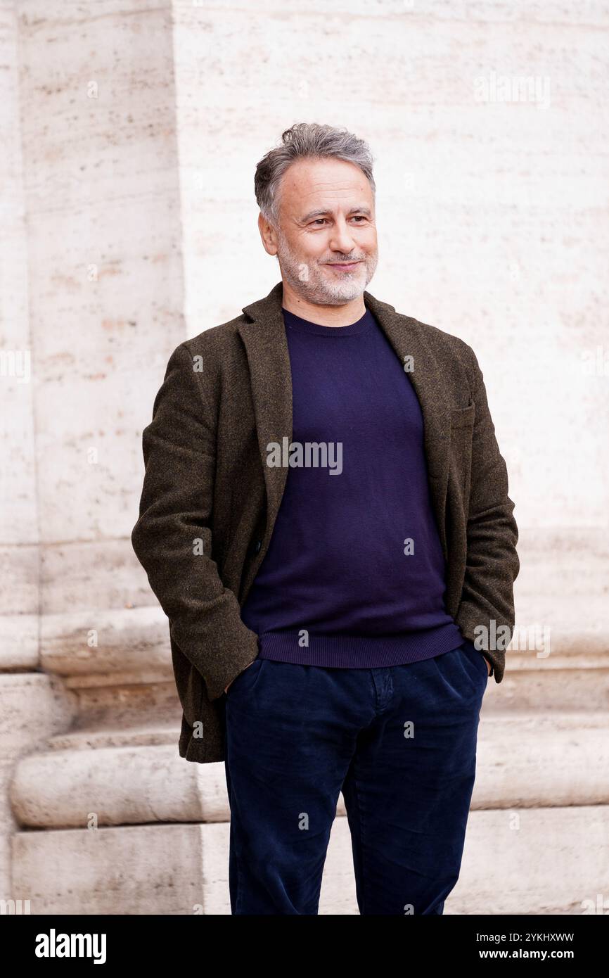 ROME, ITALY - NOVEMBER 18: (L-R) Ludovica Francesconi, Leo Gassmann ...