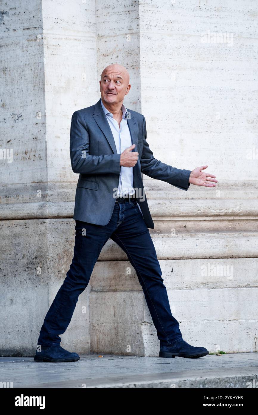 ROME, ITALY - NOVEMBER 18: (L-R) Ludovica Francesconi, Leo Gassmann ...