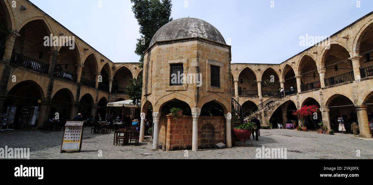 The Great Inn, located in Nicosia, Northern Cyprus, was built by the ...