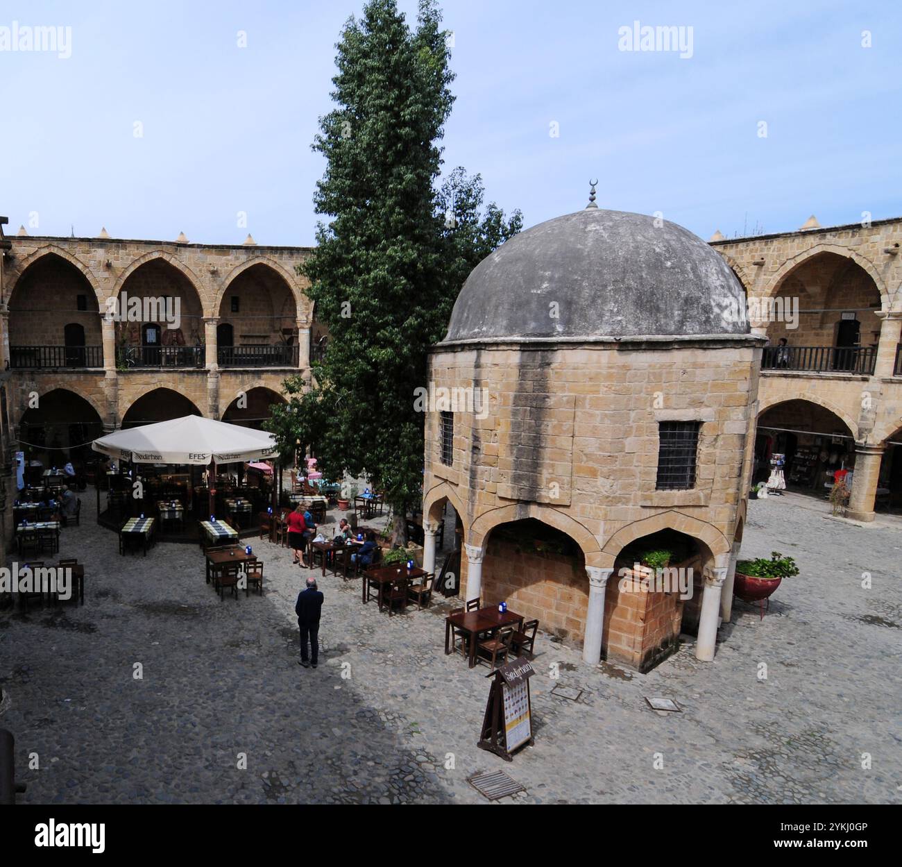 The Great Inn, located in Nicosia, Northern Cyprus, was built by the ...