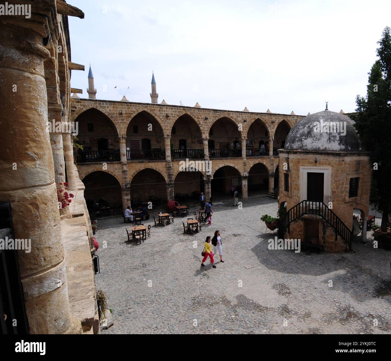 The Great Inn, located in Nicosia, Northern Cyprus, was built by the ...
