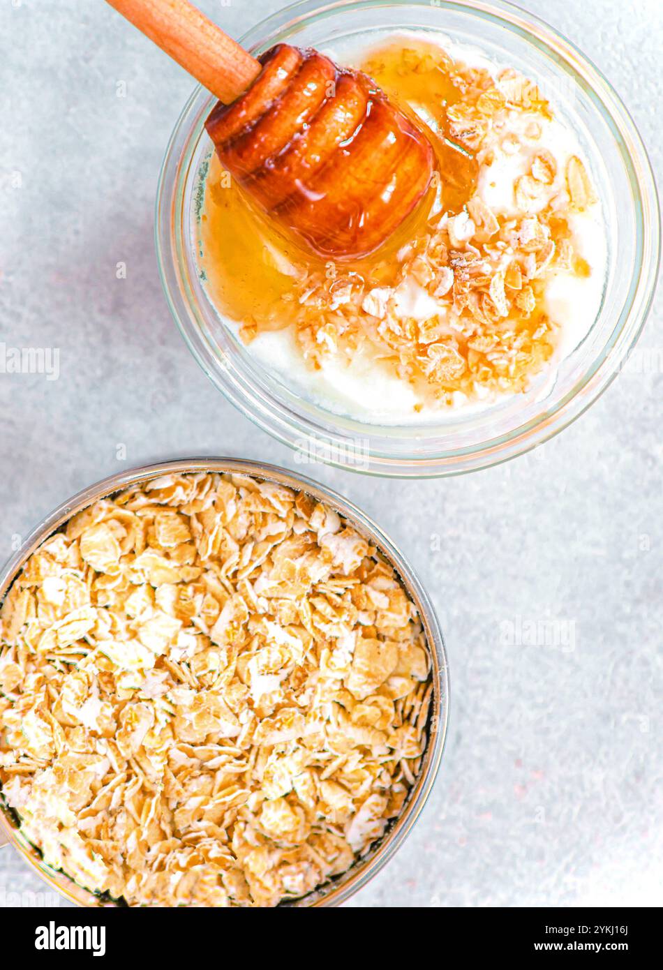 Natural Ingredients for Homemade Body Face Scrub Oat Oil. Beauty ...