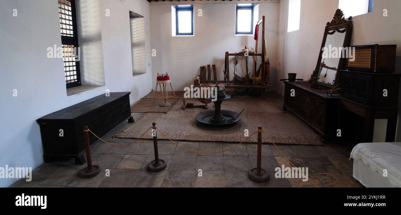 A view from the historic Dervis Aga Mansion in Nicosia, Northern Cyprus ...