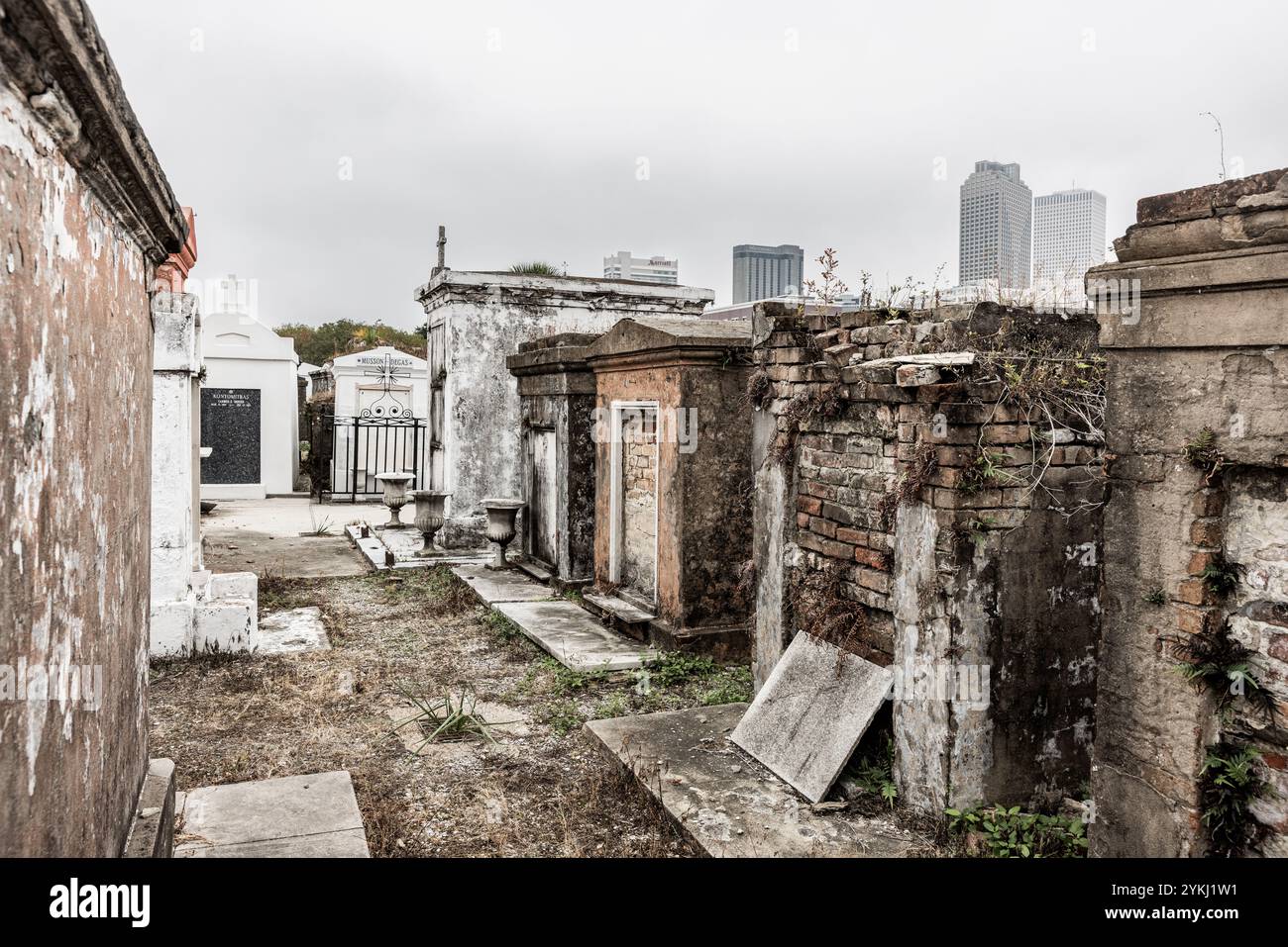 Historic St. Louis Cemetery NO. 1, holds the distinction of being the ...