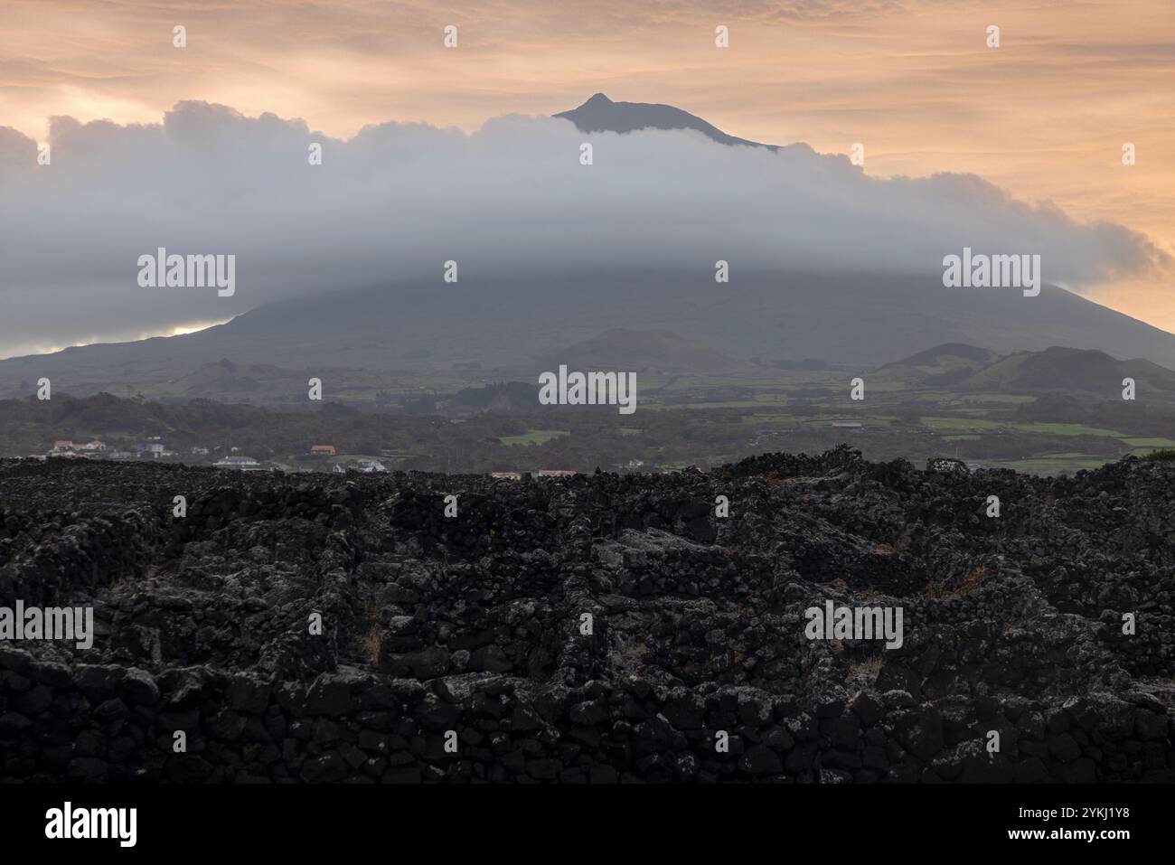 The landscape of the Pico Island Vineyard Culture in Lajido da Criação ...