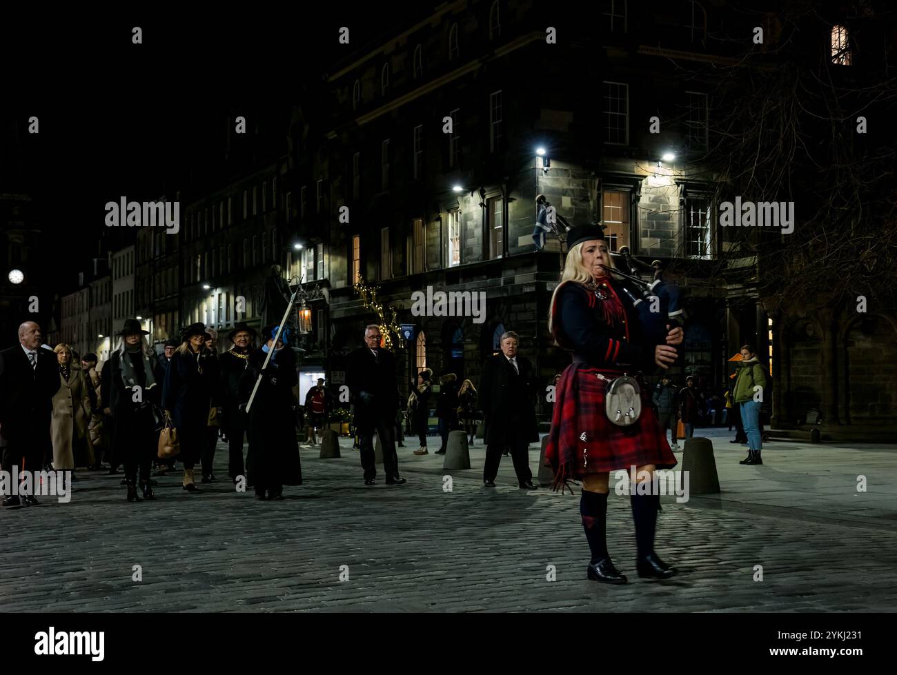 Edinburgh, Scotland, UK, 18th November 2024. Christmas Tree Lights ...