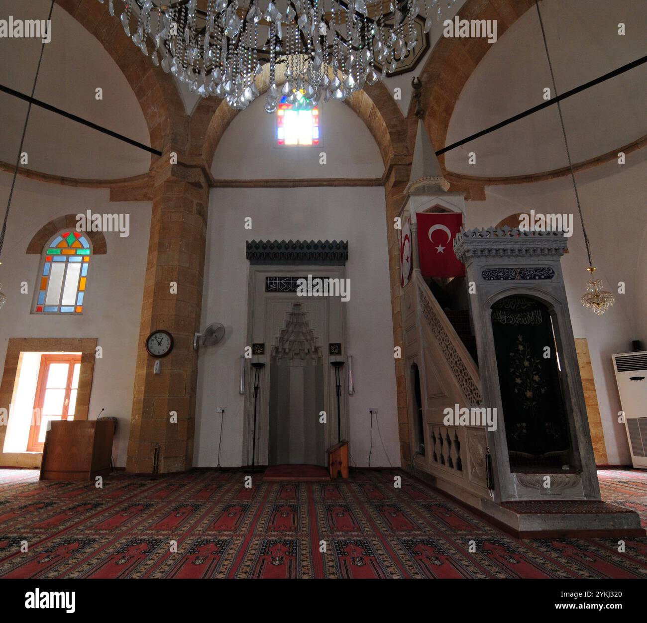 The historic Arab Ahmet Mosque in Nicosia, Northern Cyprus, was built ...