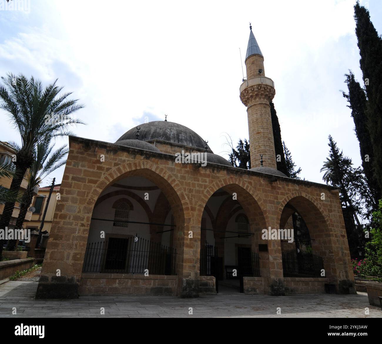 The historic Arab Ahmet Mosque in Nicosia, Northern Cyprus, was built ...