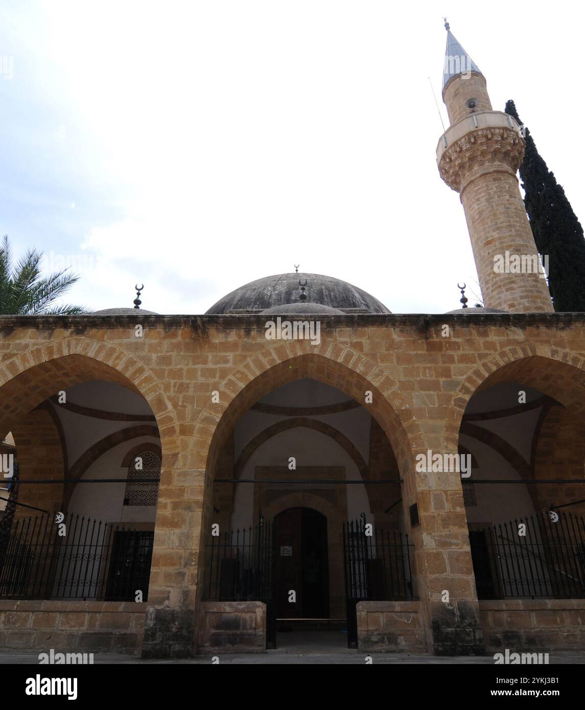 The historic Arab Ahmet Mosque in Nicosia, Northern Cyprus, was built ...