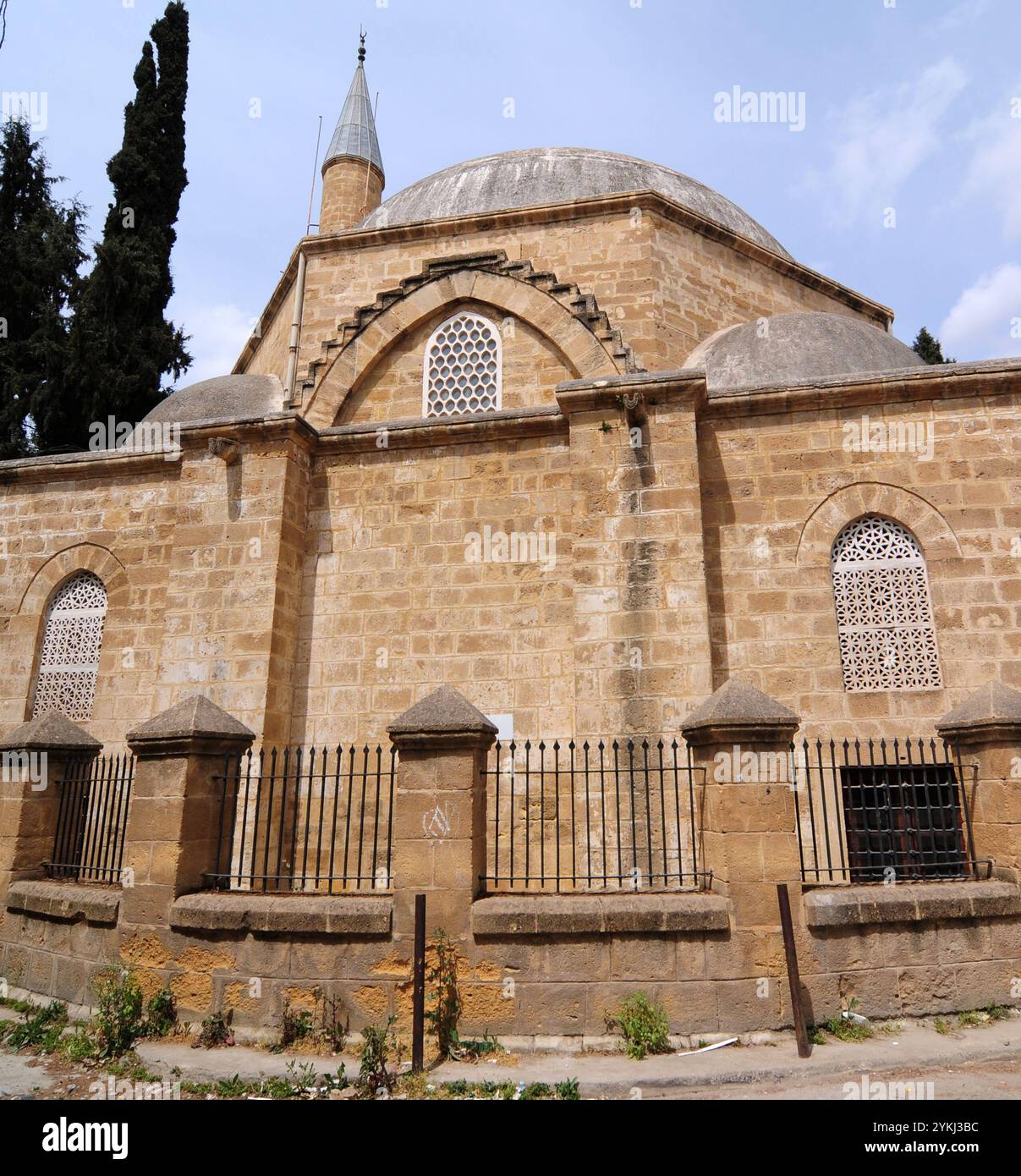 The historic Arab Ahmet Mosque in Nicosia, Northern Cyprus, was built ...