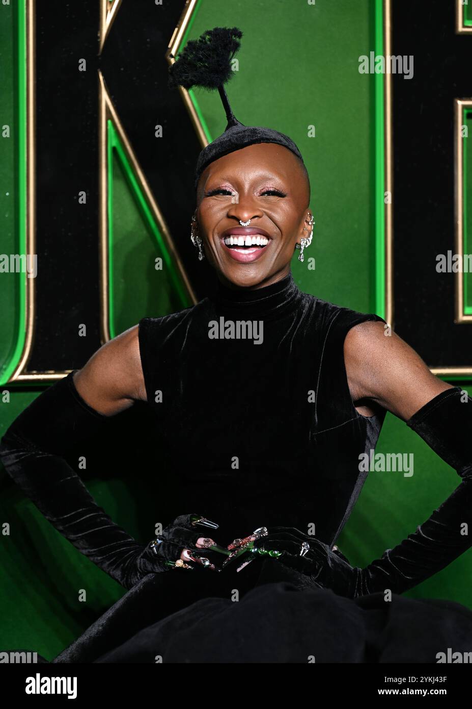 London, UK. November 18th, 2024. Cynthia Erivo arriving at the UK ...