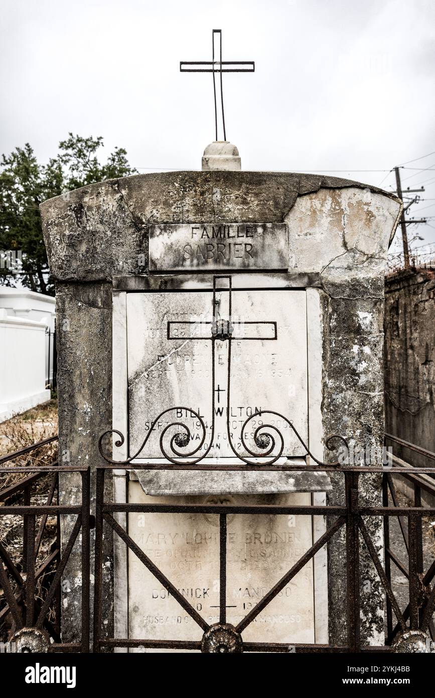 Historic St. Louis Cemetery NO. 1, holds the distinction of being the ...