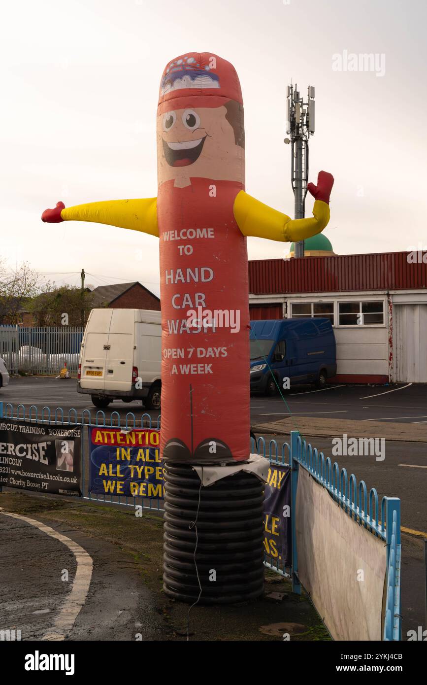 Inflatable blowers hi-res stock photography and images - Alamy