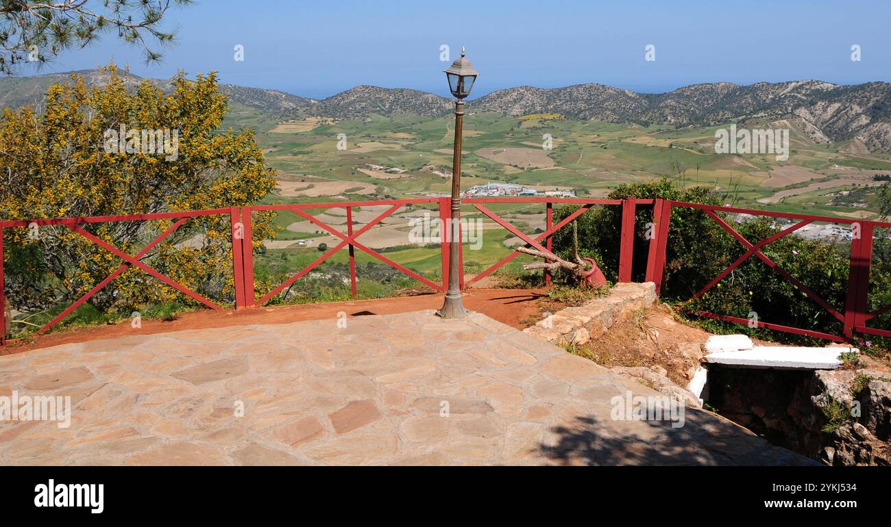A view from the mountainous regions of Northern Cyprus Stock Photo - Alamy