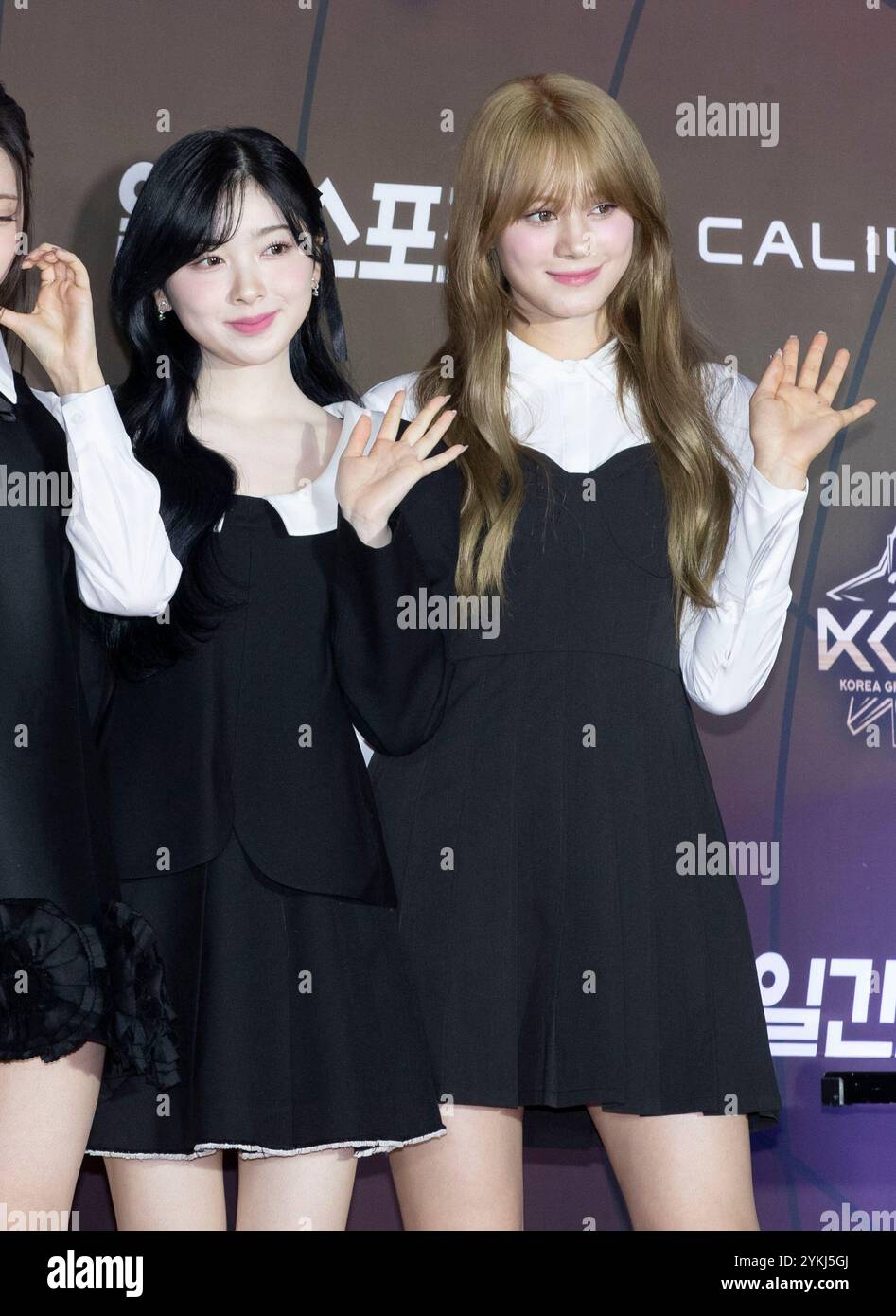 Incheon, South Korea. 17th Nov, 2024. Japanese Mako, Rio, Nina, Mayuka ...