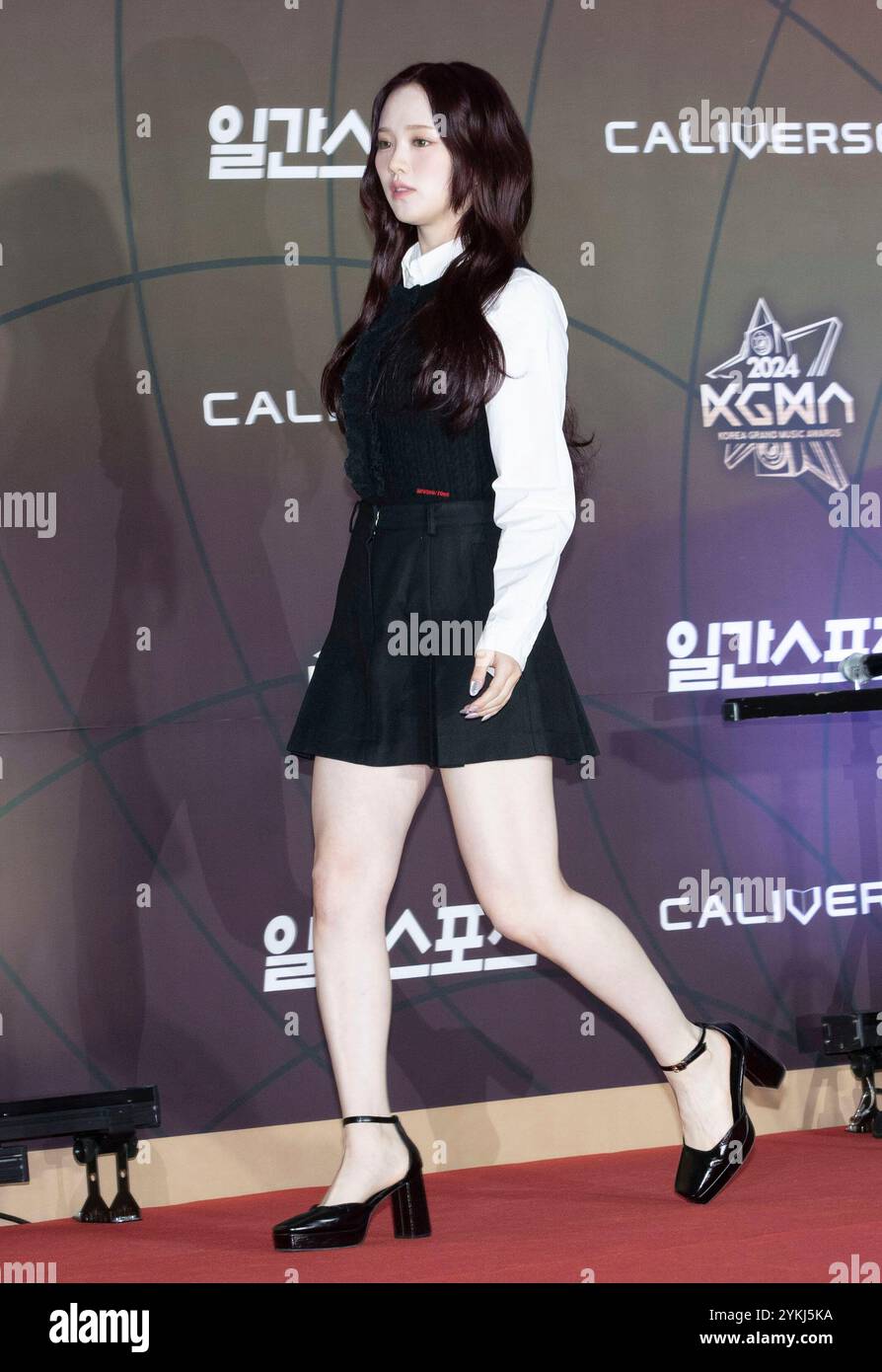 Incheon, South Korea. 17th Nov, 2024. Japanese Mako, Rio, Nina, Mayuka ...