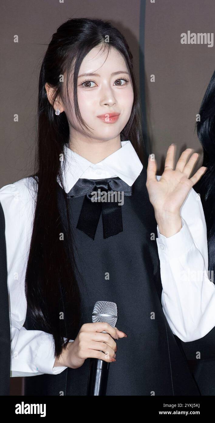 Incheon, South Korea. 17th Nov, 2024. Japanese Mako, Rio, Nina, Mayuka, Ayaka, Maya, Rima, Riku ...