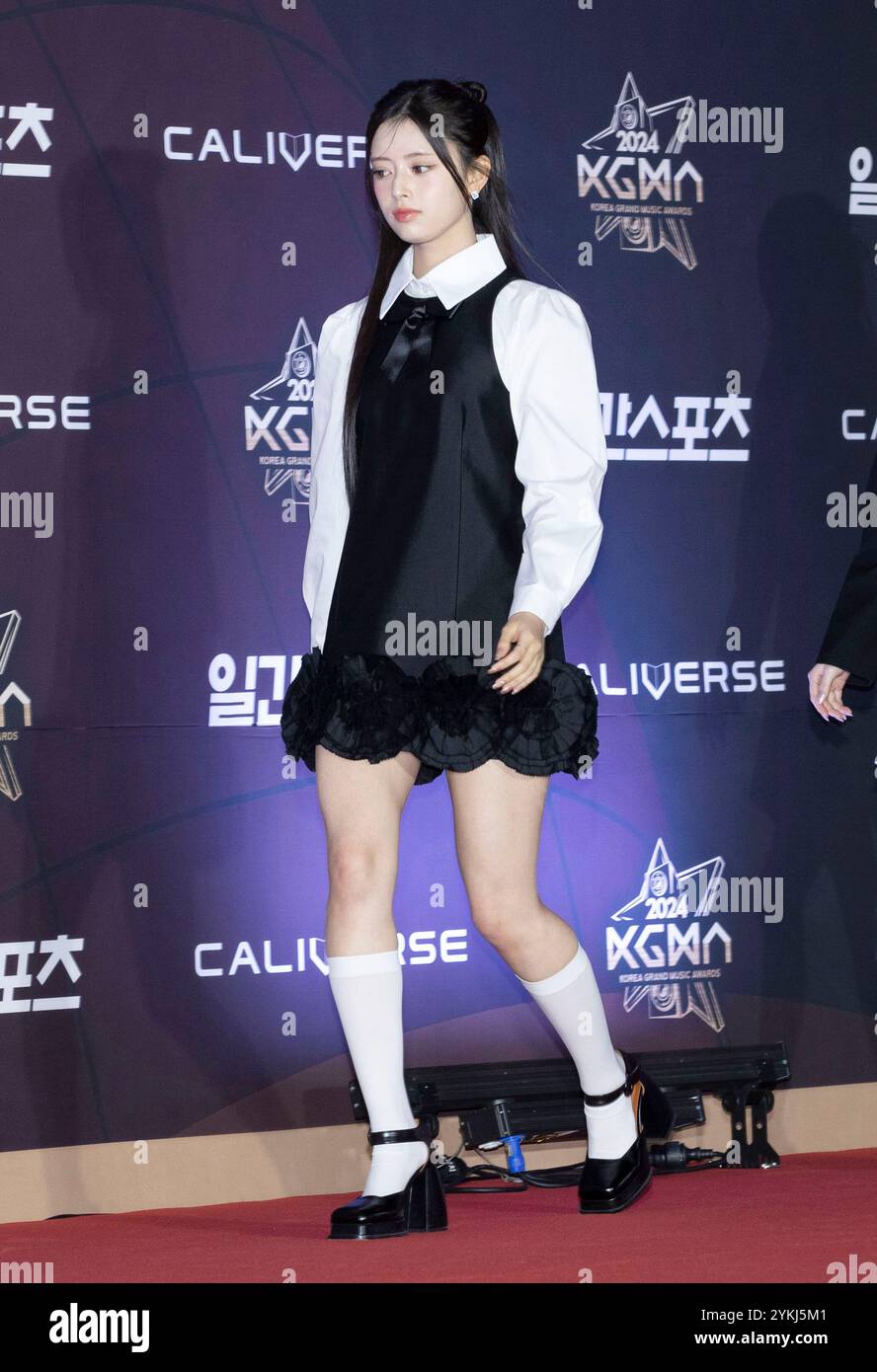 Incheon, South Korea. 17th Nov, 2024. Japanese Mako, Rio, Nina, Mayuka ...